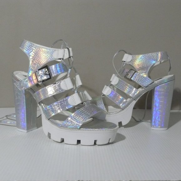 Cape Robbin | Shoes | Cape Robbin Snare Platform Gladiator Sandals Size ...